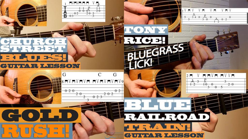 Tony Rice - Guitar Lesson Bundle - Brandon Johnson Guitar